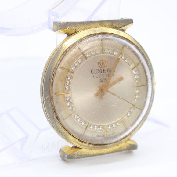 CIMEGA | Accessories | Vintage Cimega Watch Swiss Made Mens Gold Tone ...